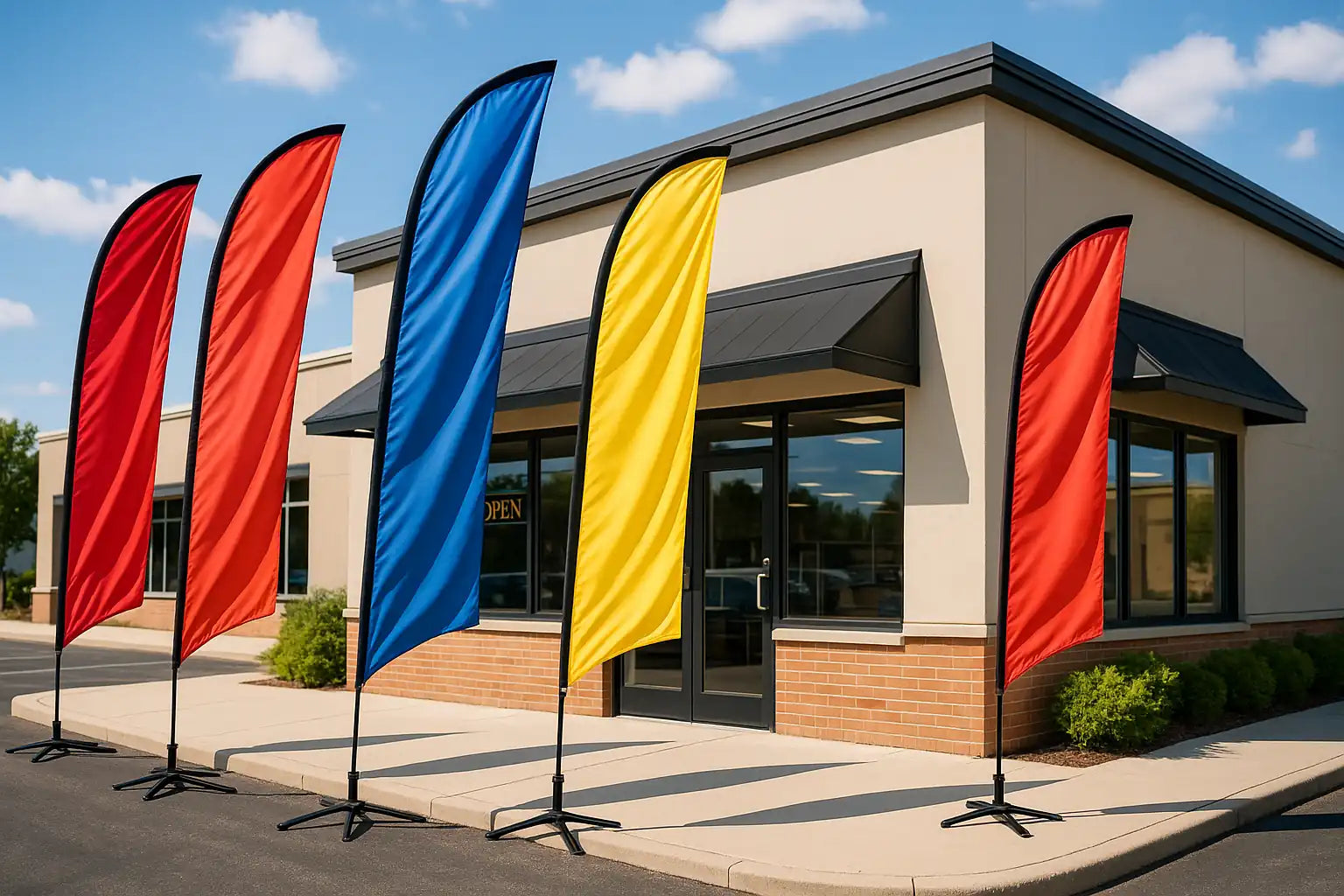 Where Can You Buy the Cheapest Feather Flags with Pole Kits in the USA ...