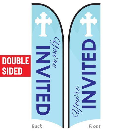 Double Sided Feather Flags Double Sided Feather Flags
